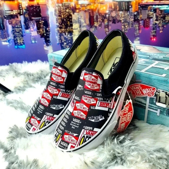 Vans | Shoes | Vans Label Mix Classic Slipon Cl | Poshmark